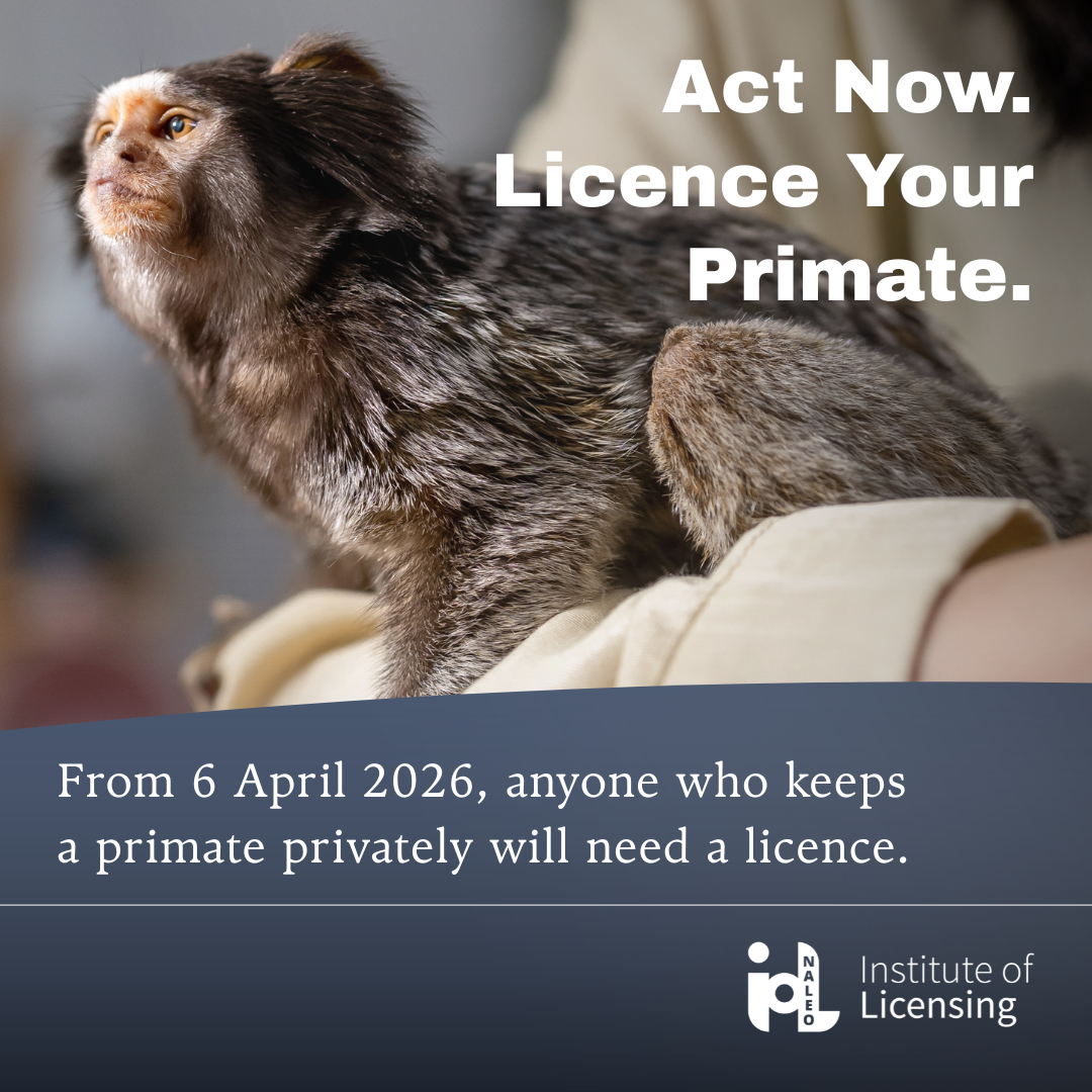 Primate Licensing Campaign - Institute of Licensing (IoL)